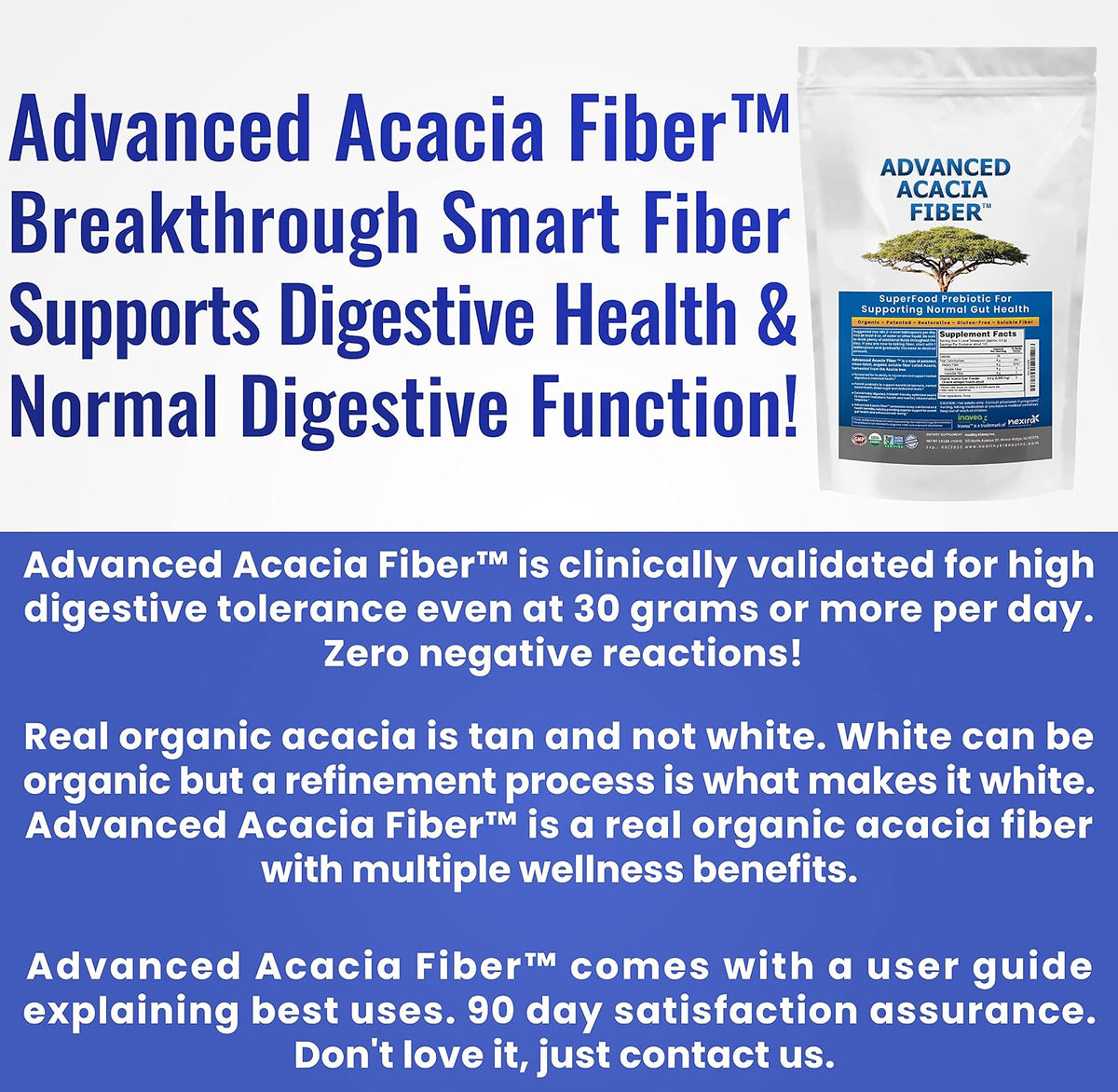 plant-based fiber for improved digestion