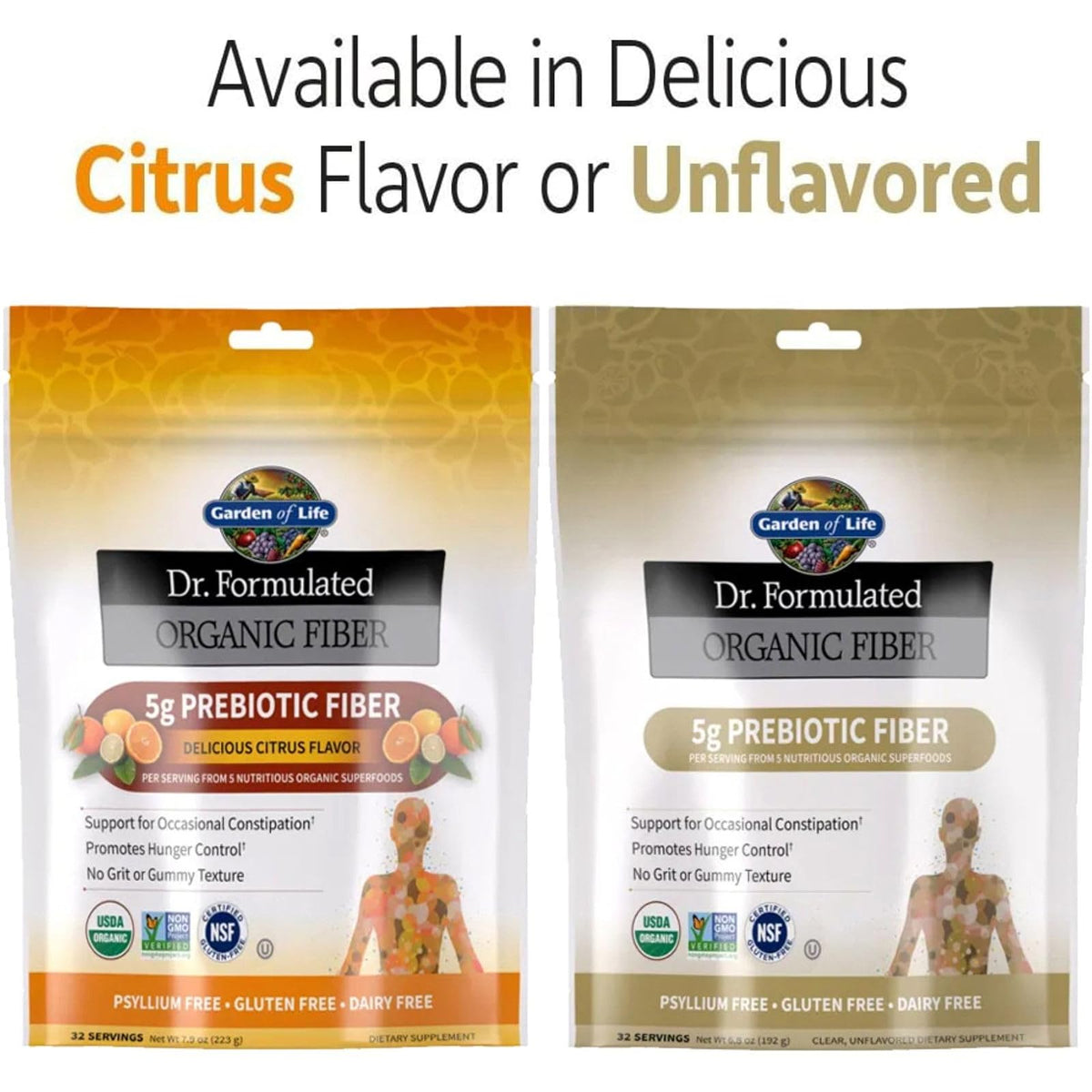 plant-based fiber for wellness