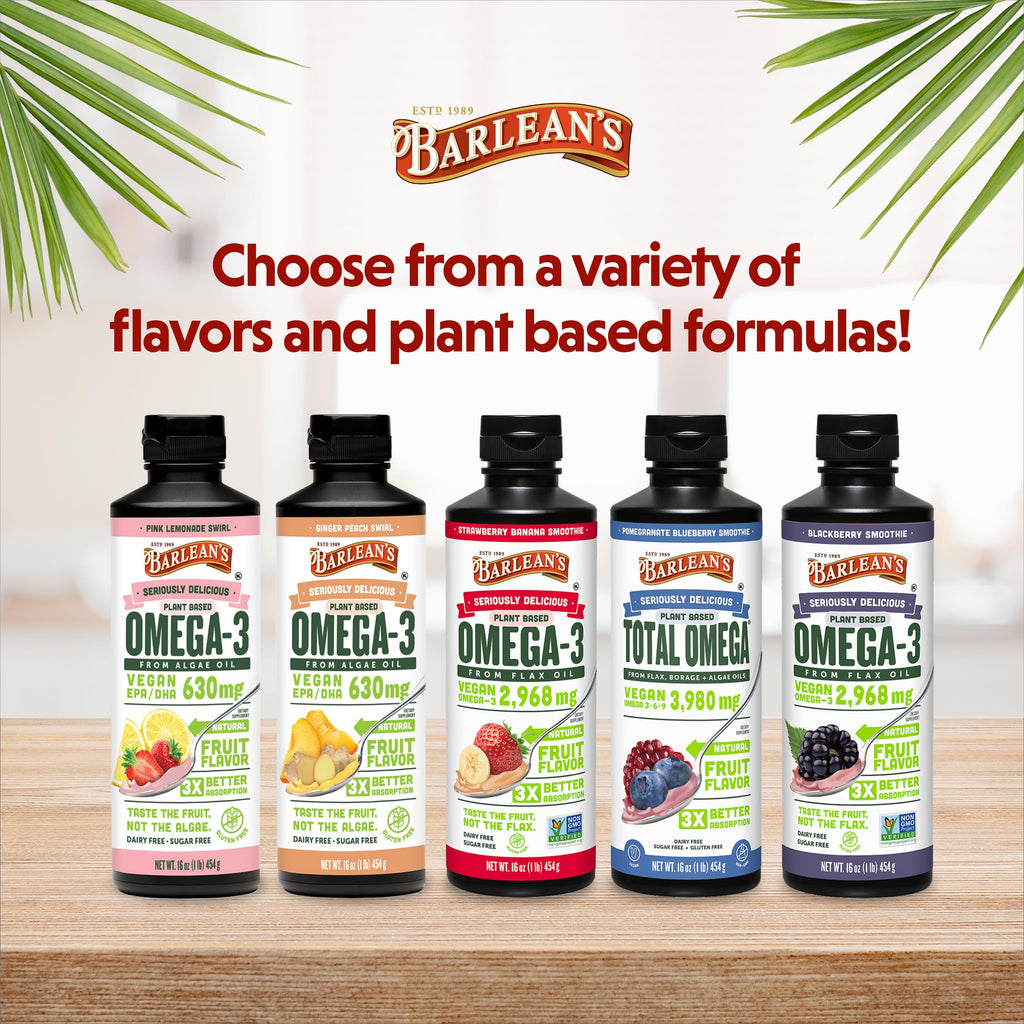 plant-based flaxseed oil for vitality