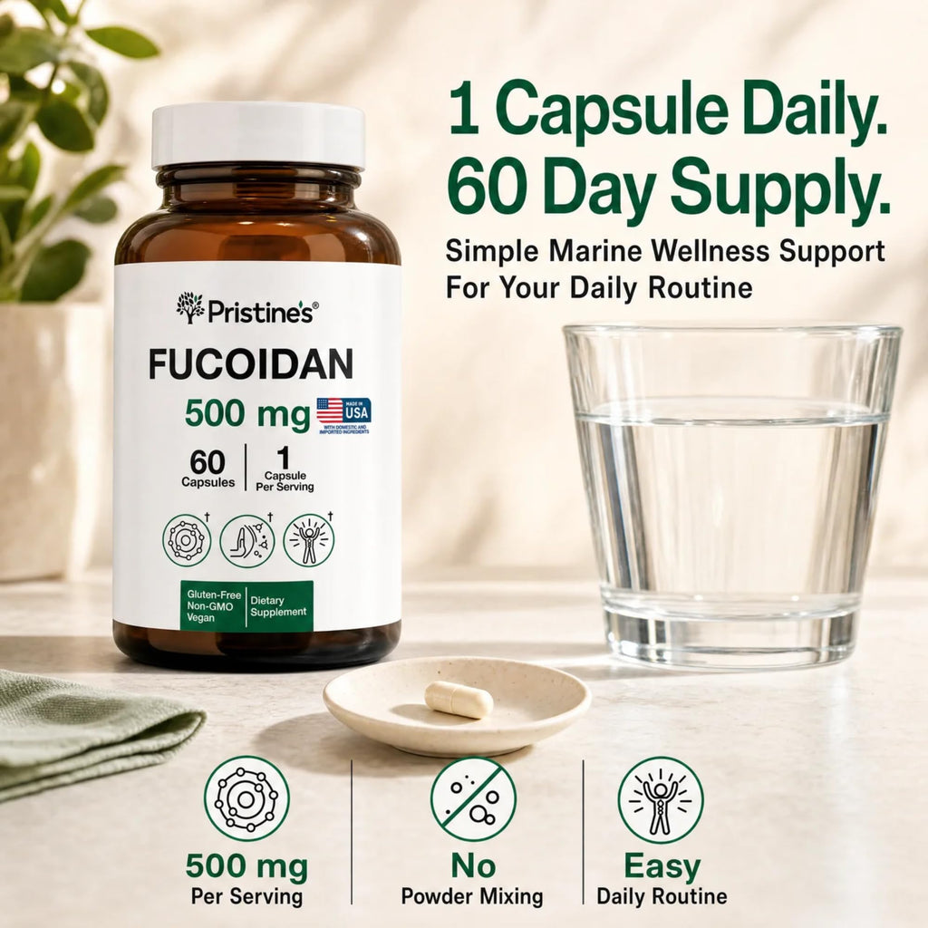 plant-based Fucoidan health supplement