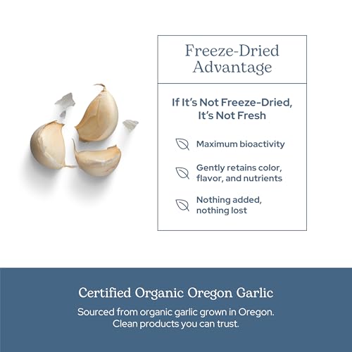 plant-based garlic capsules for energy