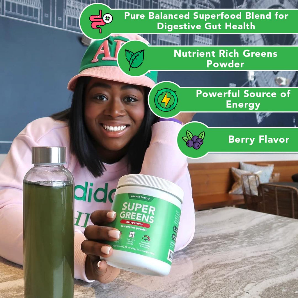 Plant-based green powder for energy