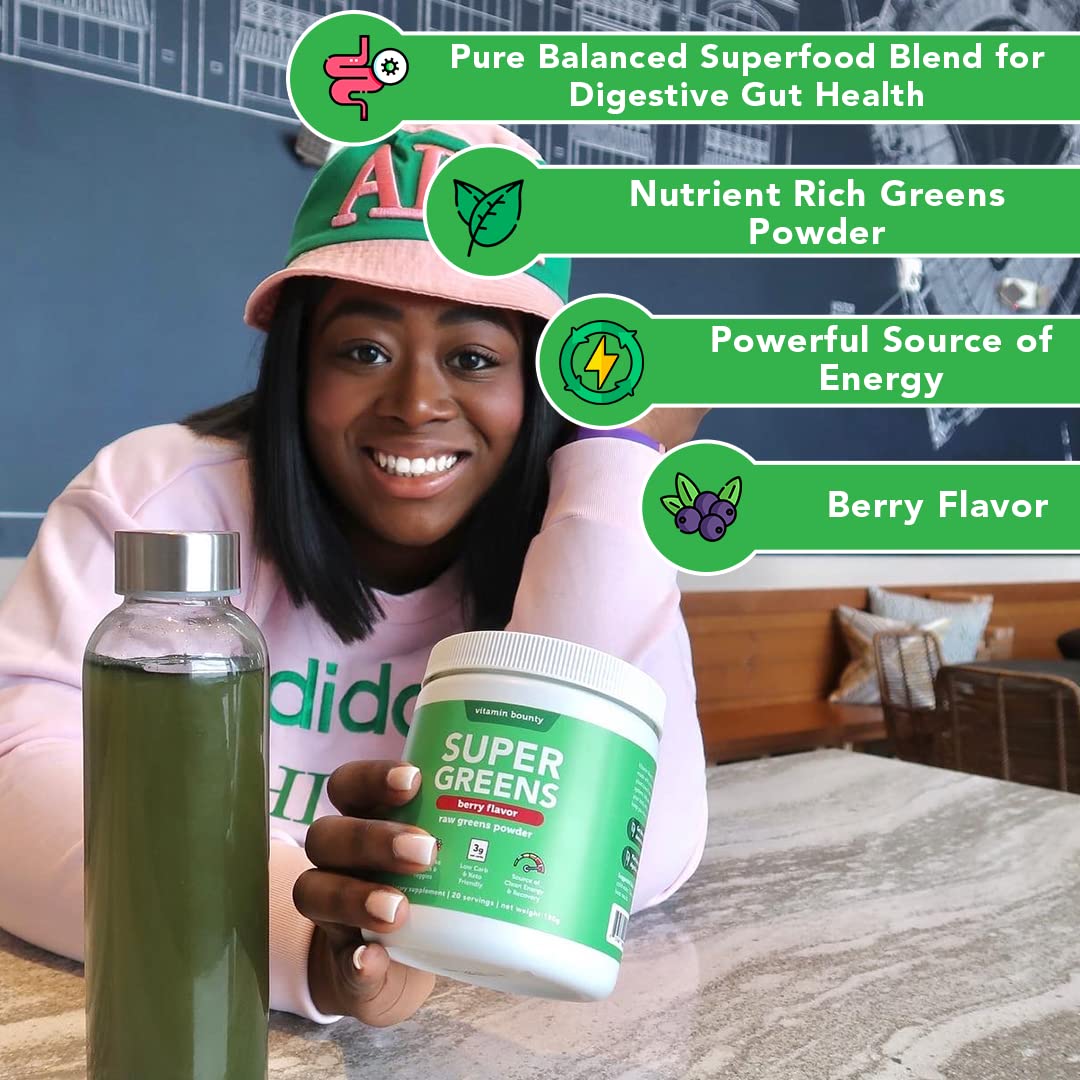 Plant-based green powder for energy