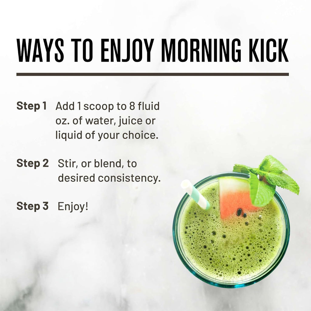 plant-based greens for vibrant mornings
