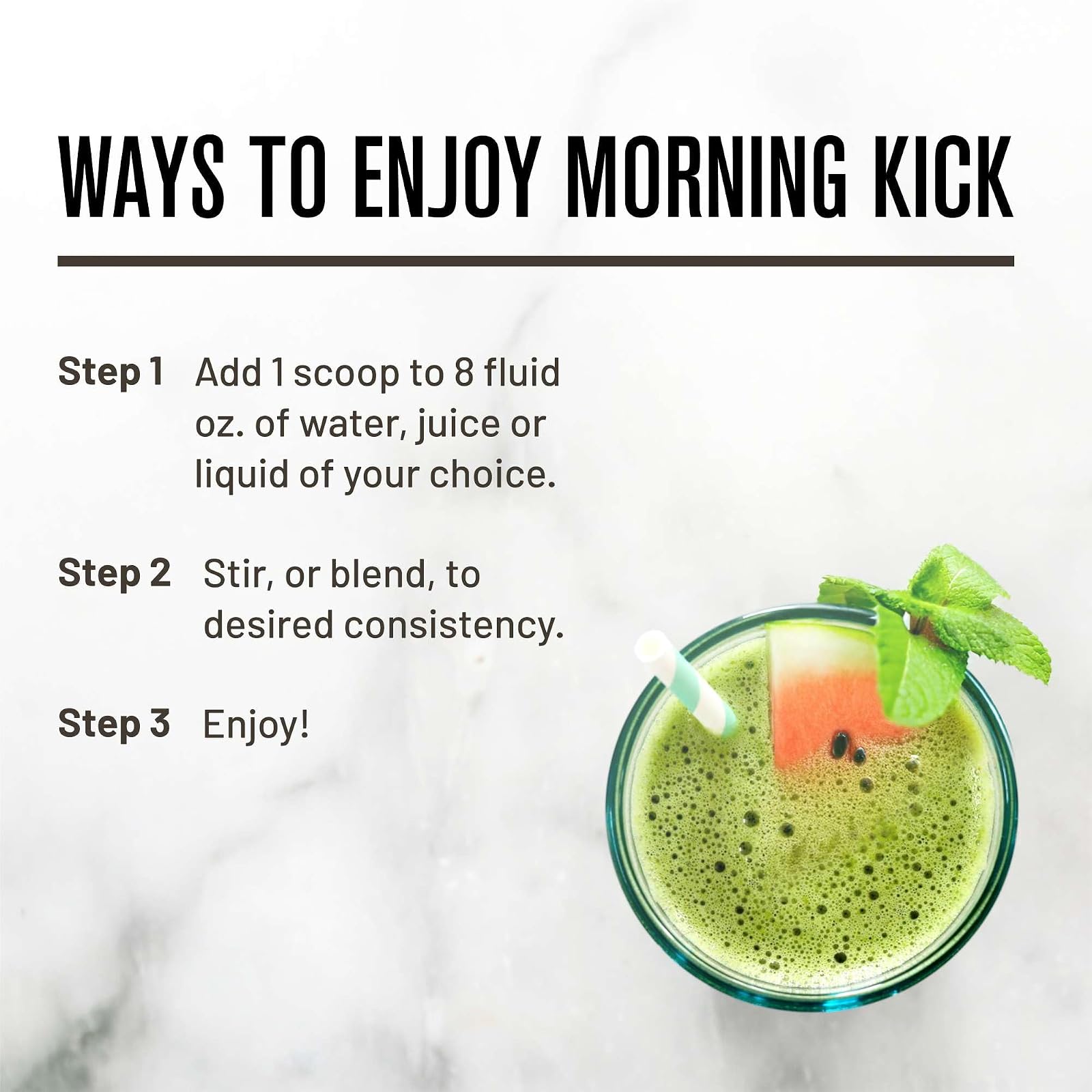 plant-based greens for vibrant mornings