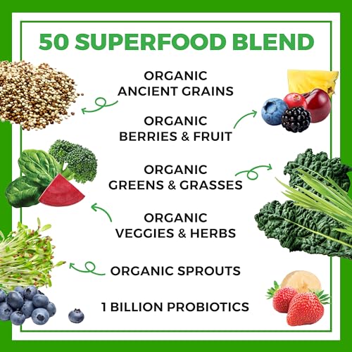 plant-based greens powder supplement