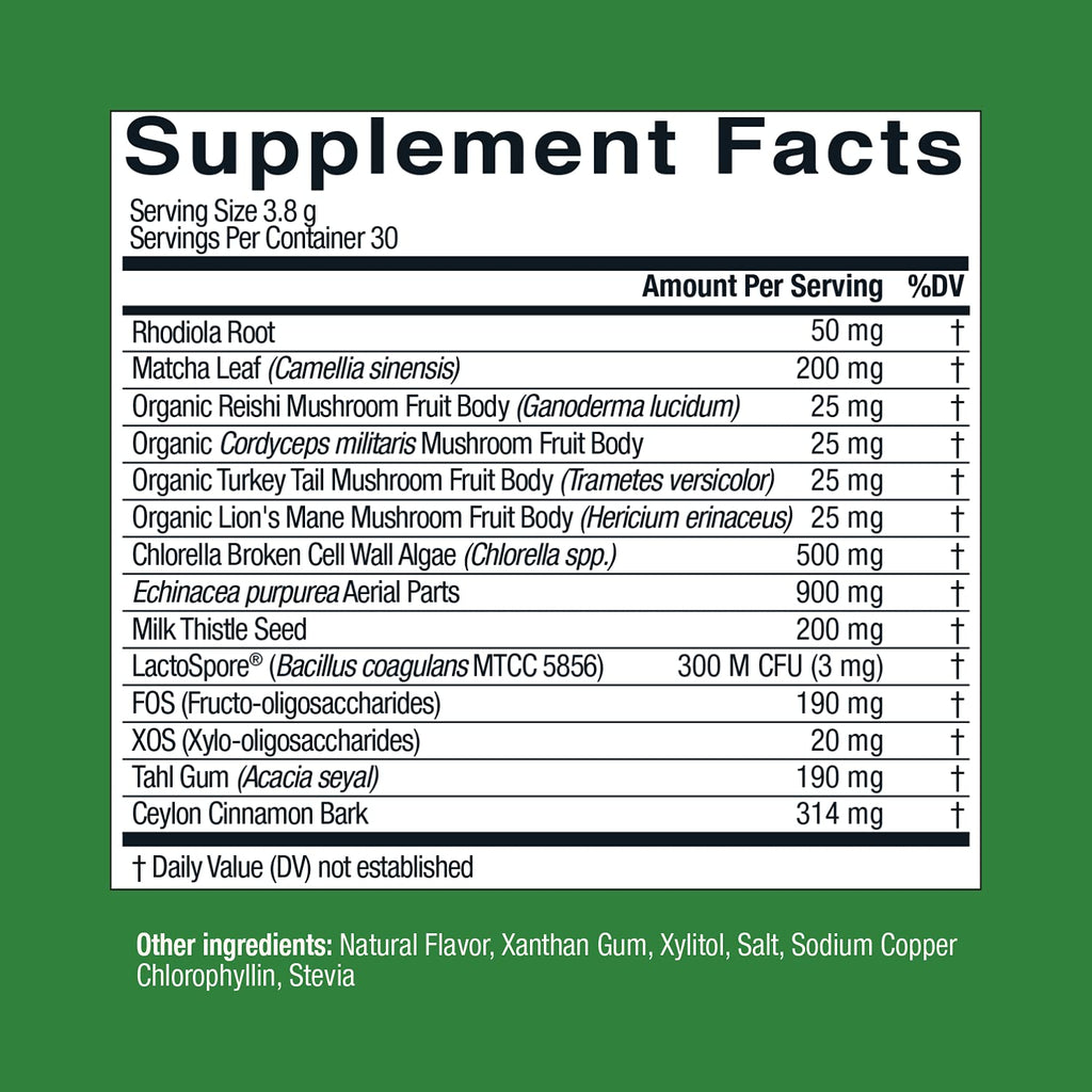 plant-based greens powders for vitality