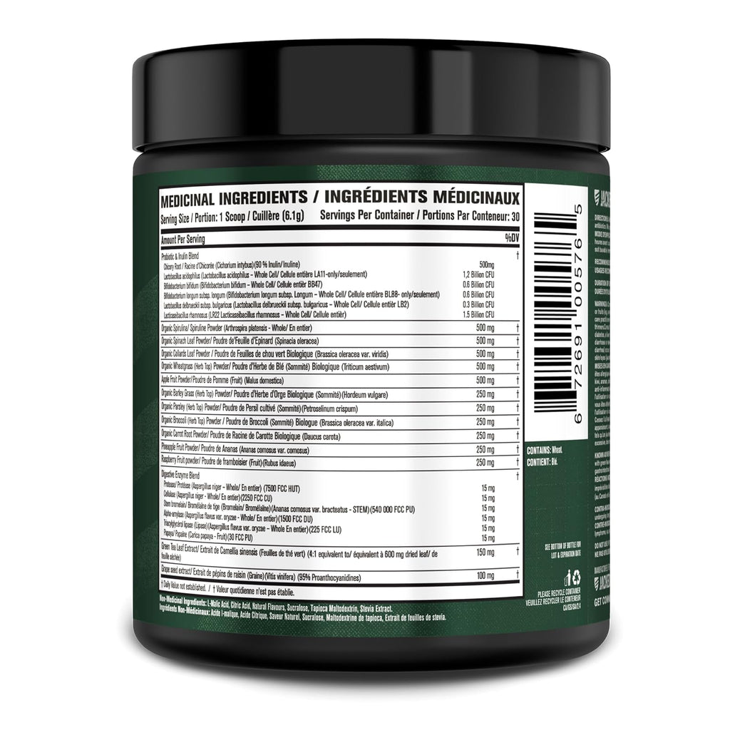 plant-based greens powders for vitality