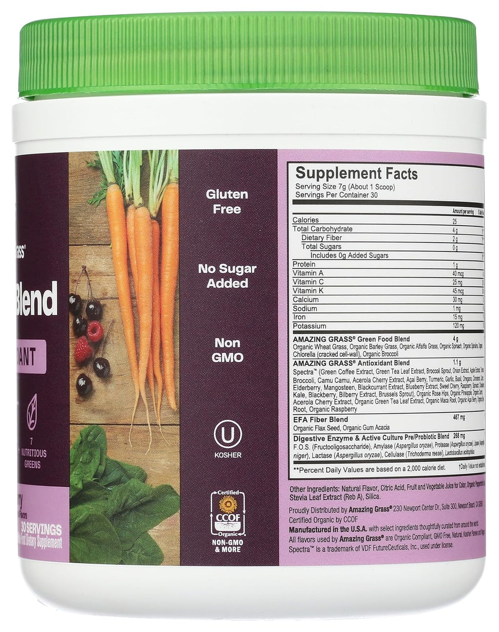 plant-based greens powders for vitality