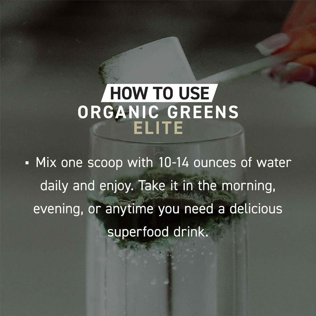 plant-based greens powders for vitality