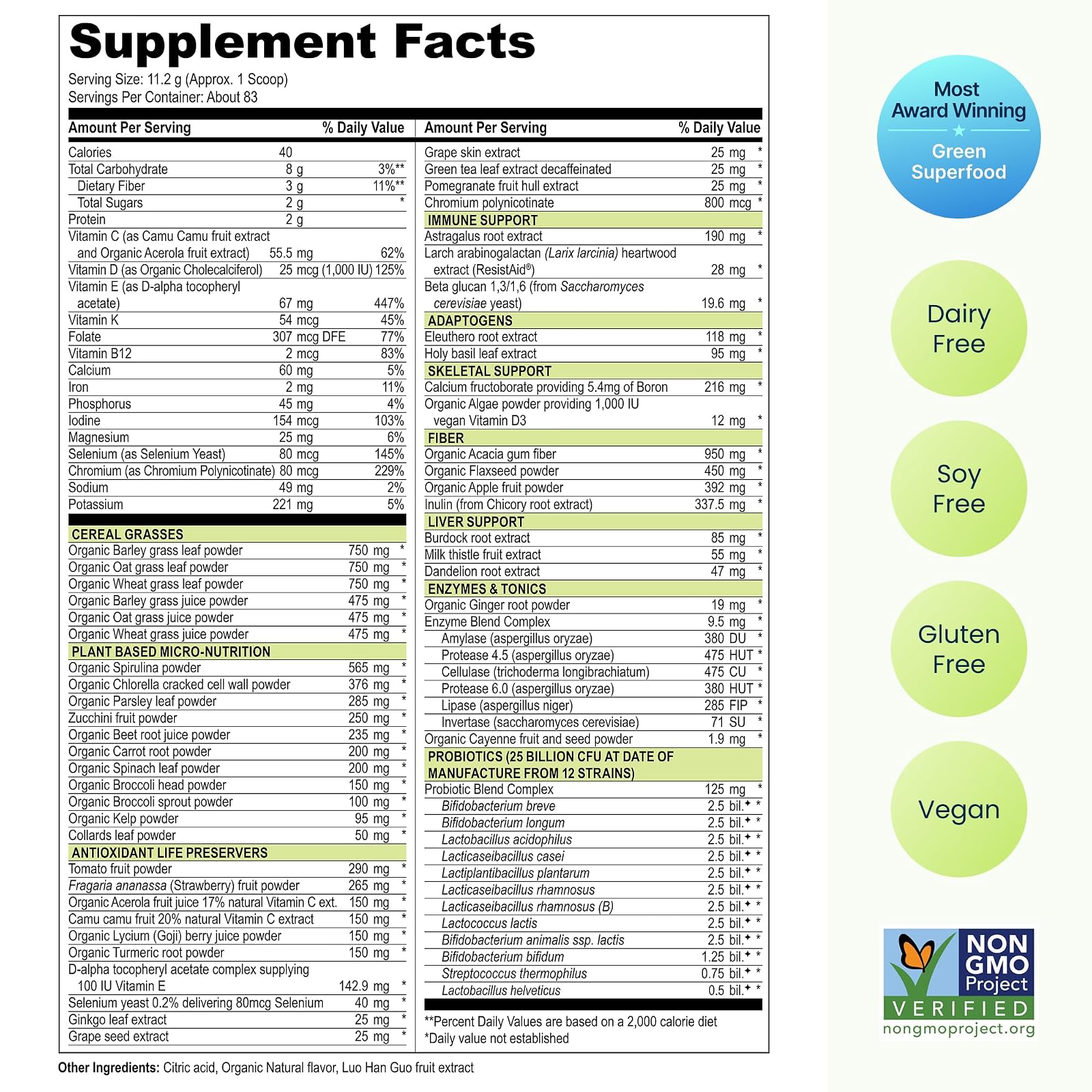 plant-based greens powders for wellness