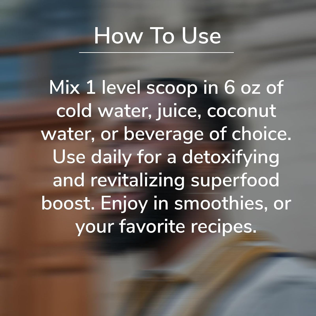 plant-based greens superfood for vitality