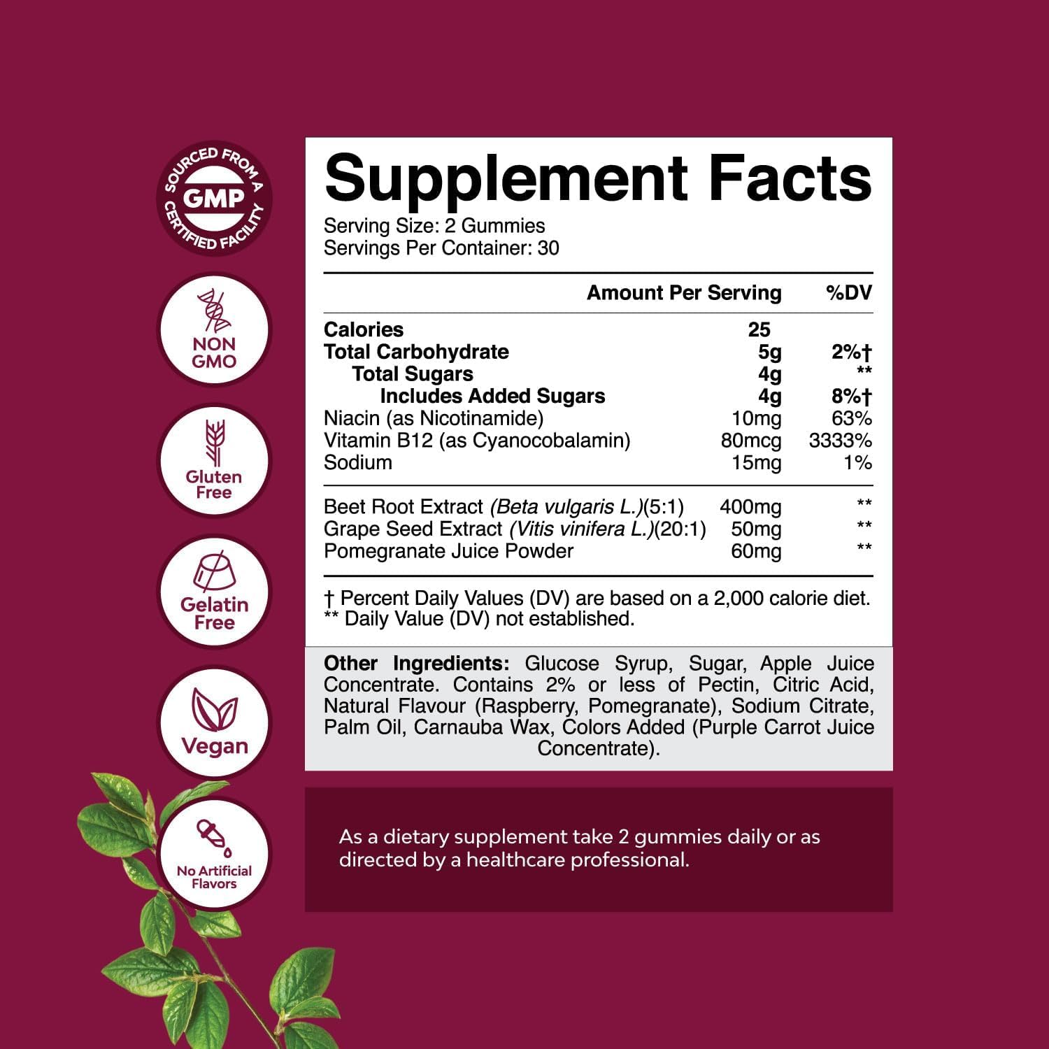 plant-based gummies for health