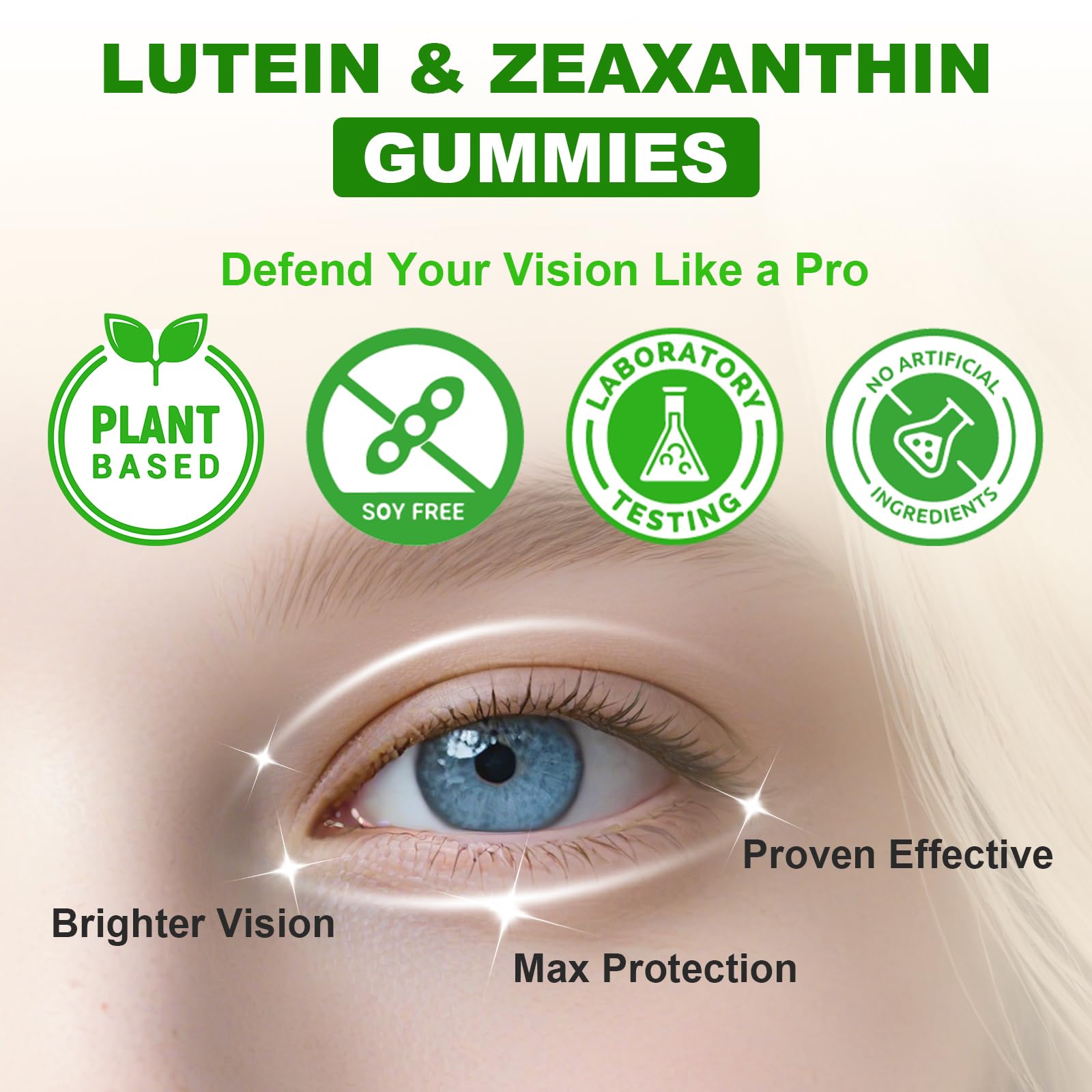 plant-based gummies for healthy vision