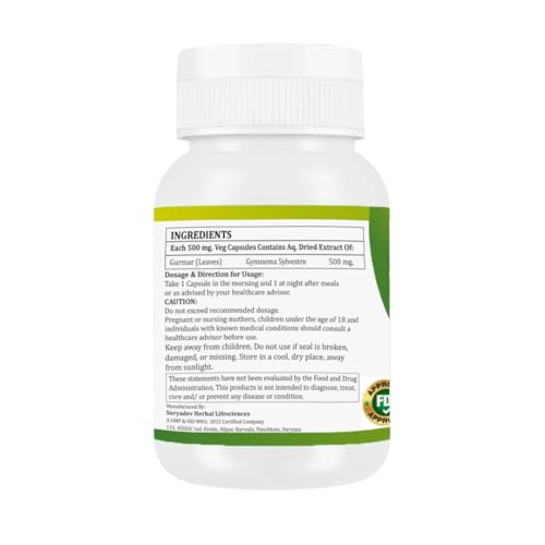 plant-based gymnema sylvestre capsules