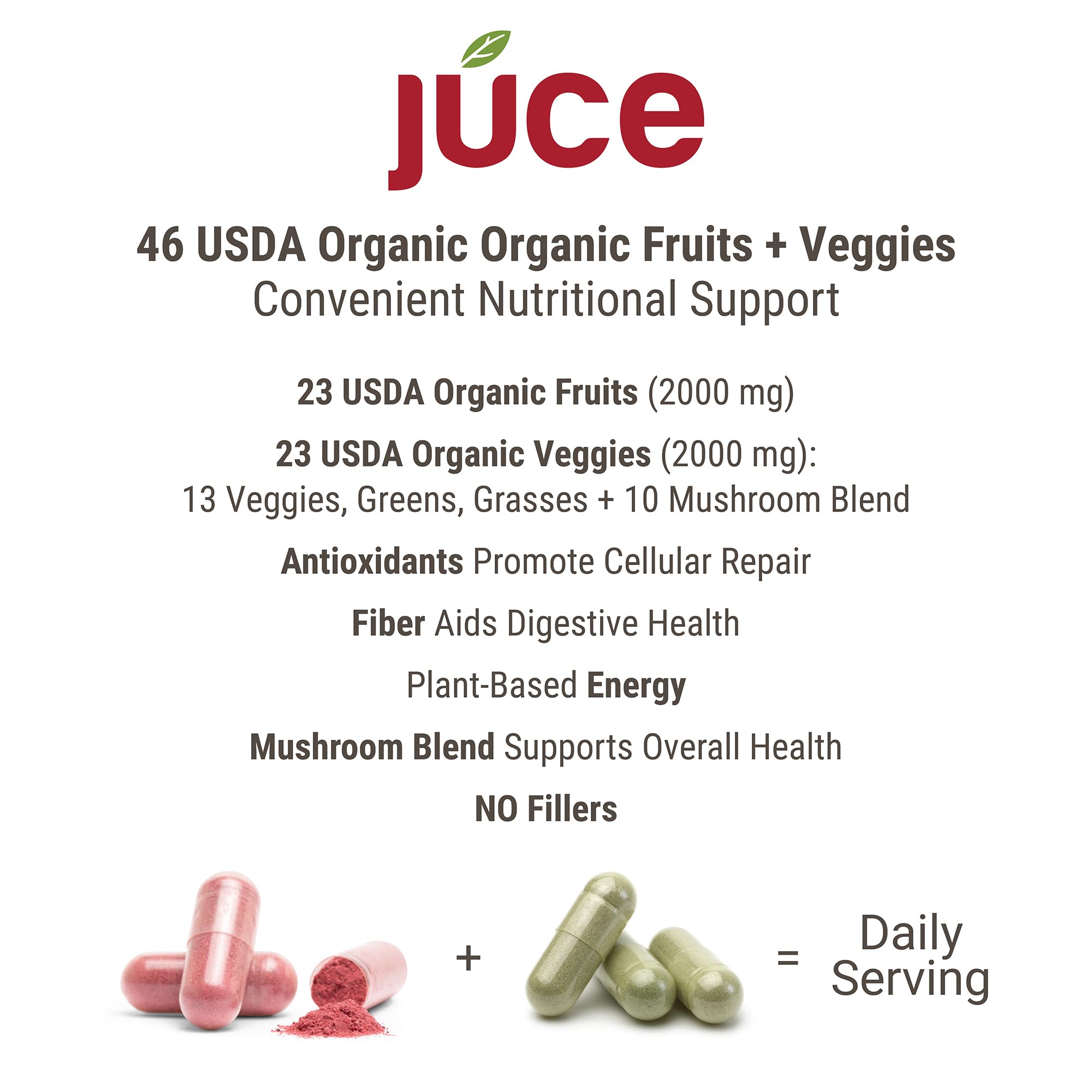 plant-based health supplement capsules