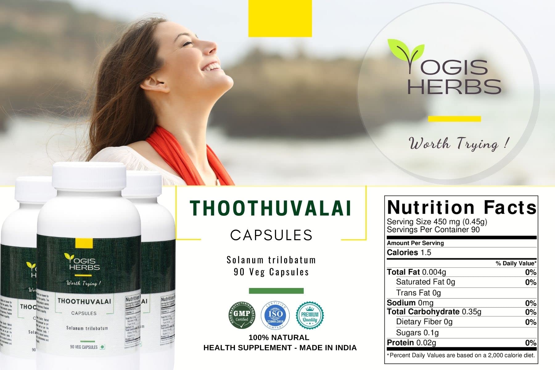 plant-based health supplement capsules