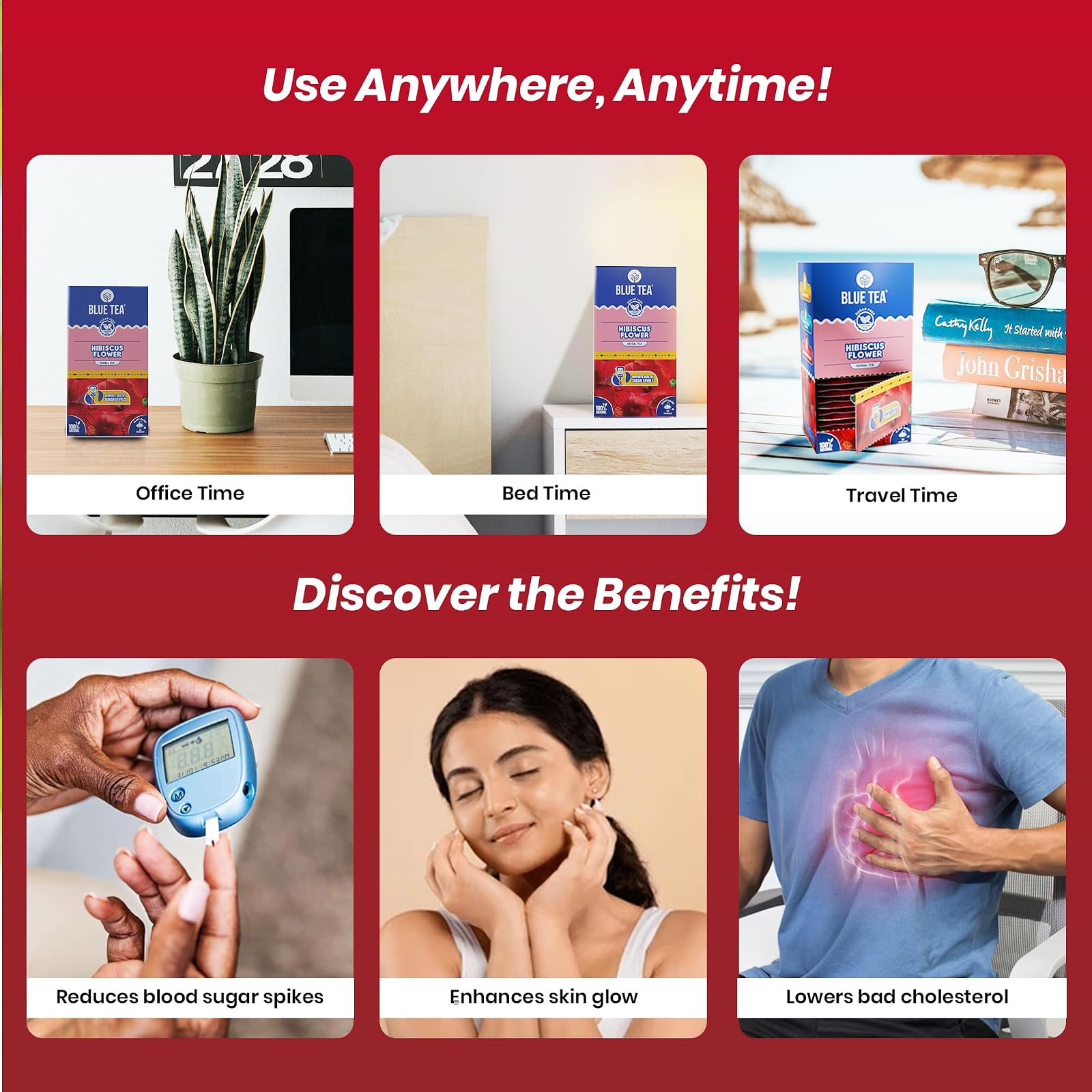 plant based hibiscus tea for detox