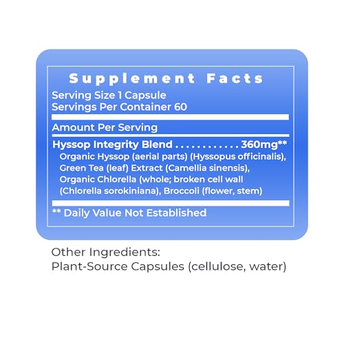 plant-based hyssop for daily vitality