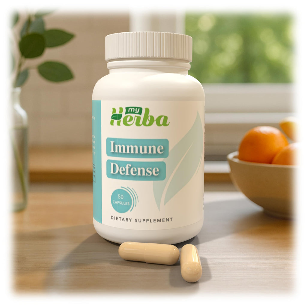 plant-based immune defense supplement