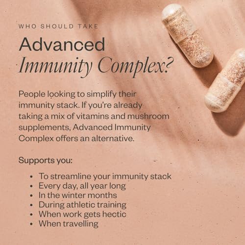 plant-based immune support with mushrooms