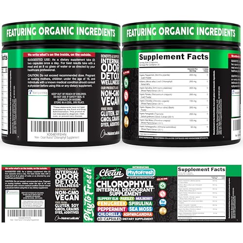 plant-based internal deodorant capsules