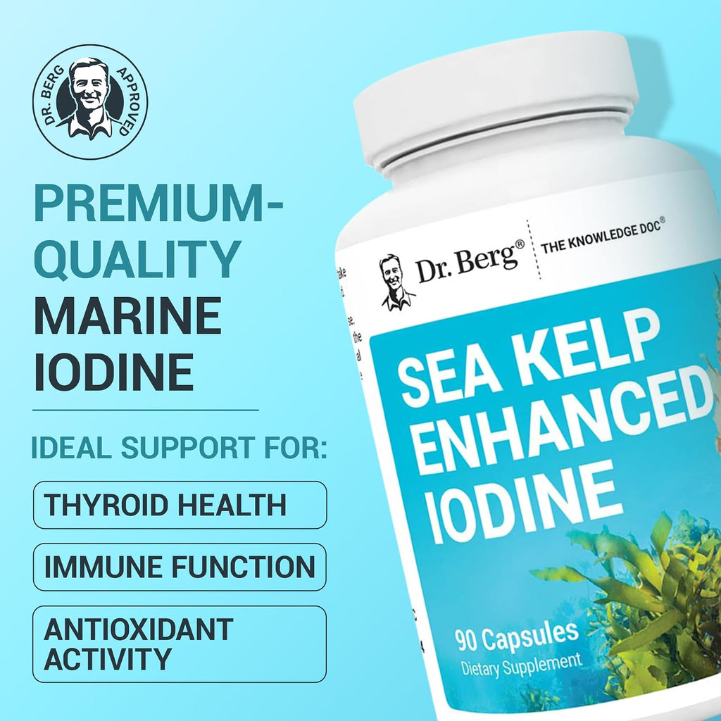 plant-based iodine from sea kelp