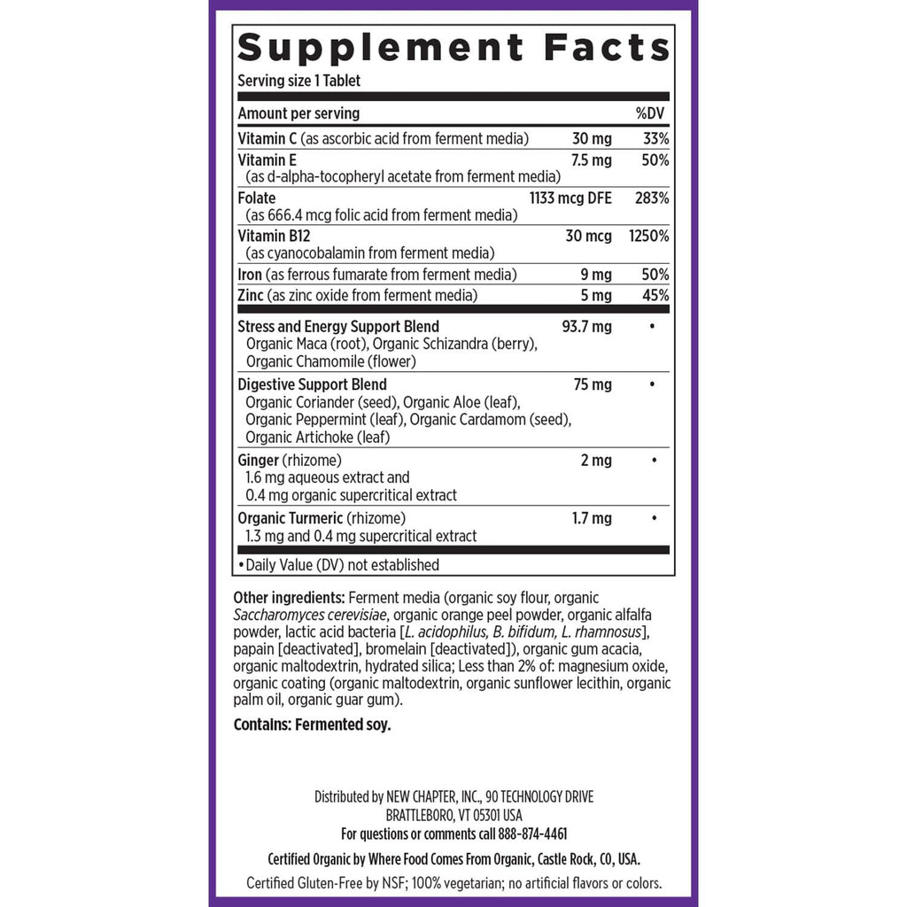 plant-based iron complex for vitality