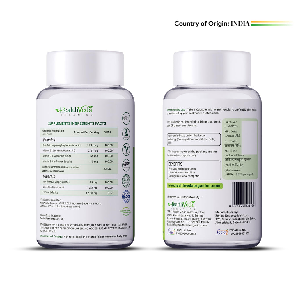 plant-based iron for optimal health