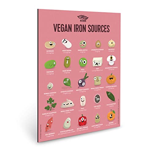 plant-based iron fridge magnet