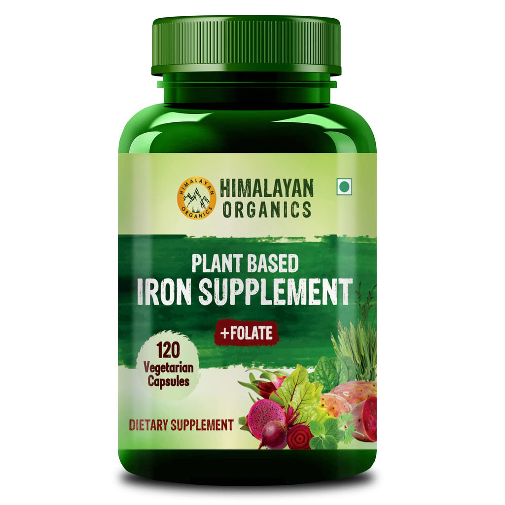 plant-based iron supplement capsules