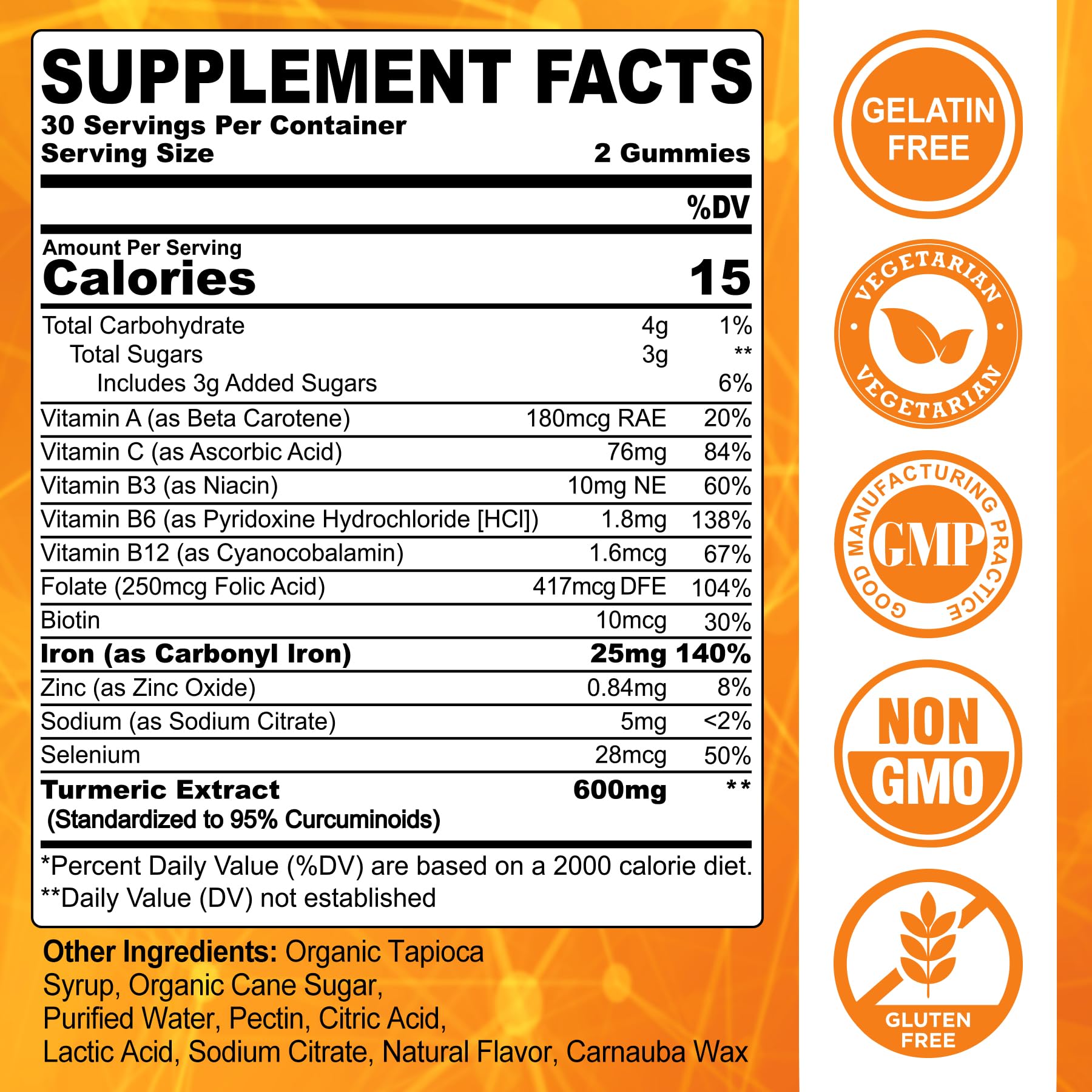 plant-based iron supplement for health