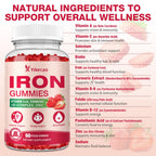 plant-based iron supplement for vitality