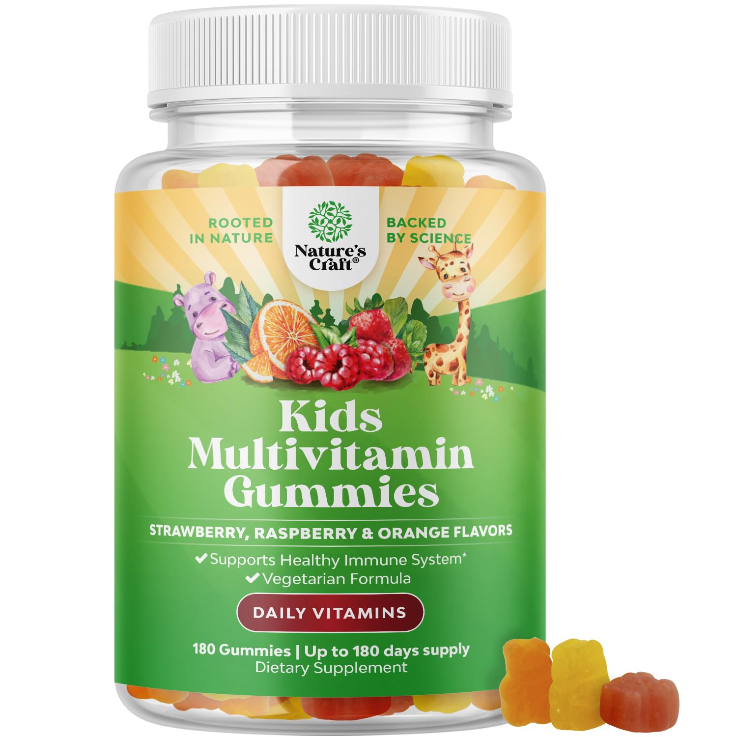 plant based kids multivitamin gummies