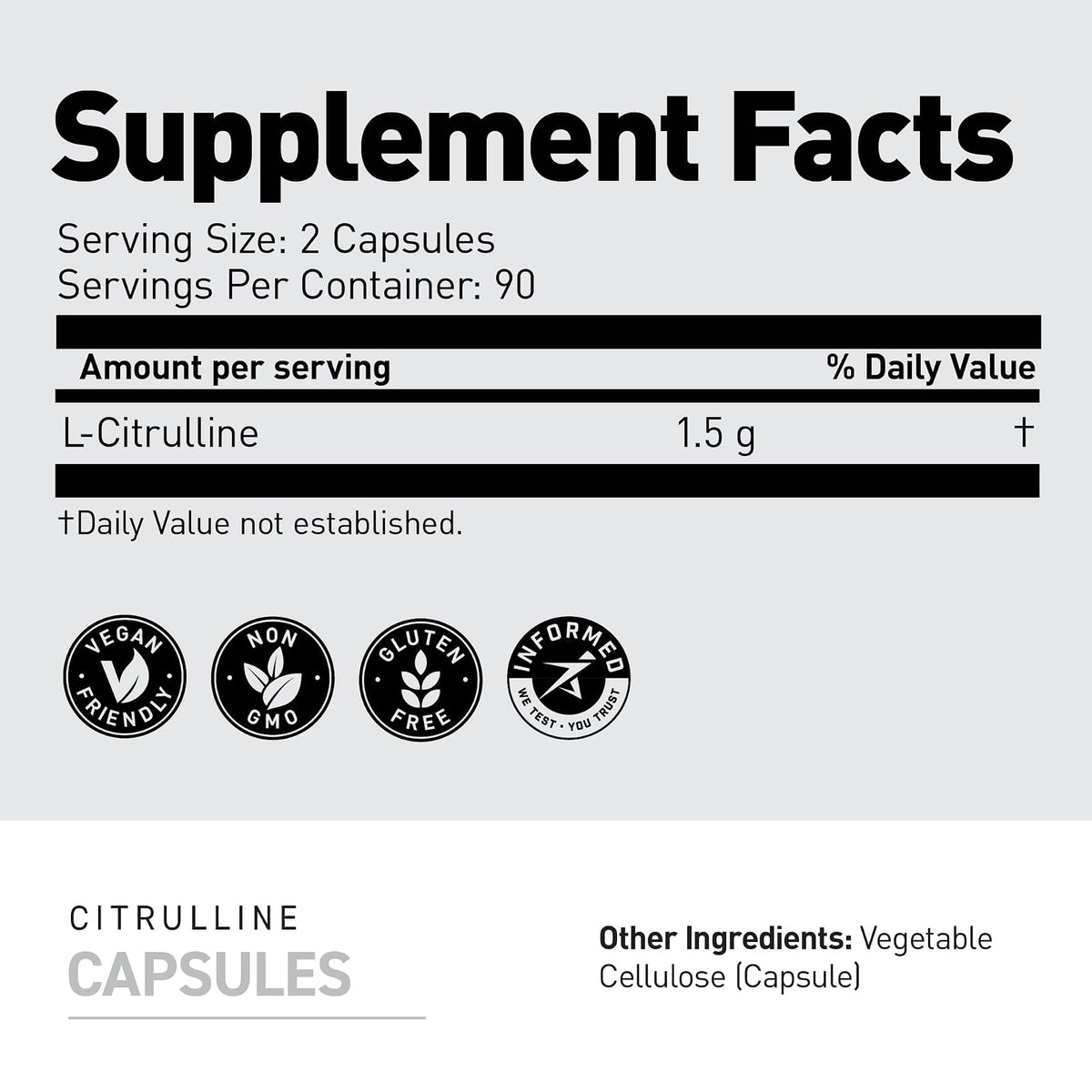 Plant-based L-Citrulline for athletes