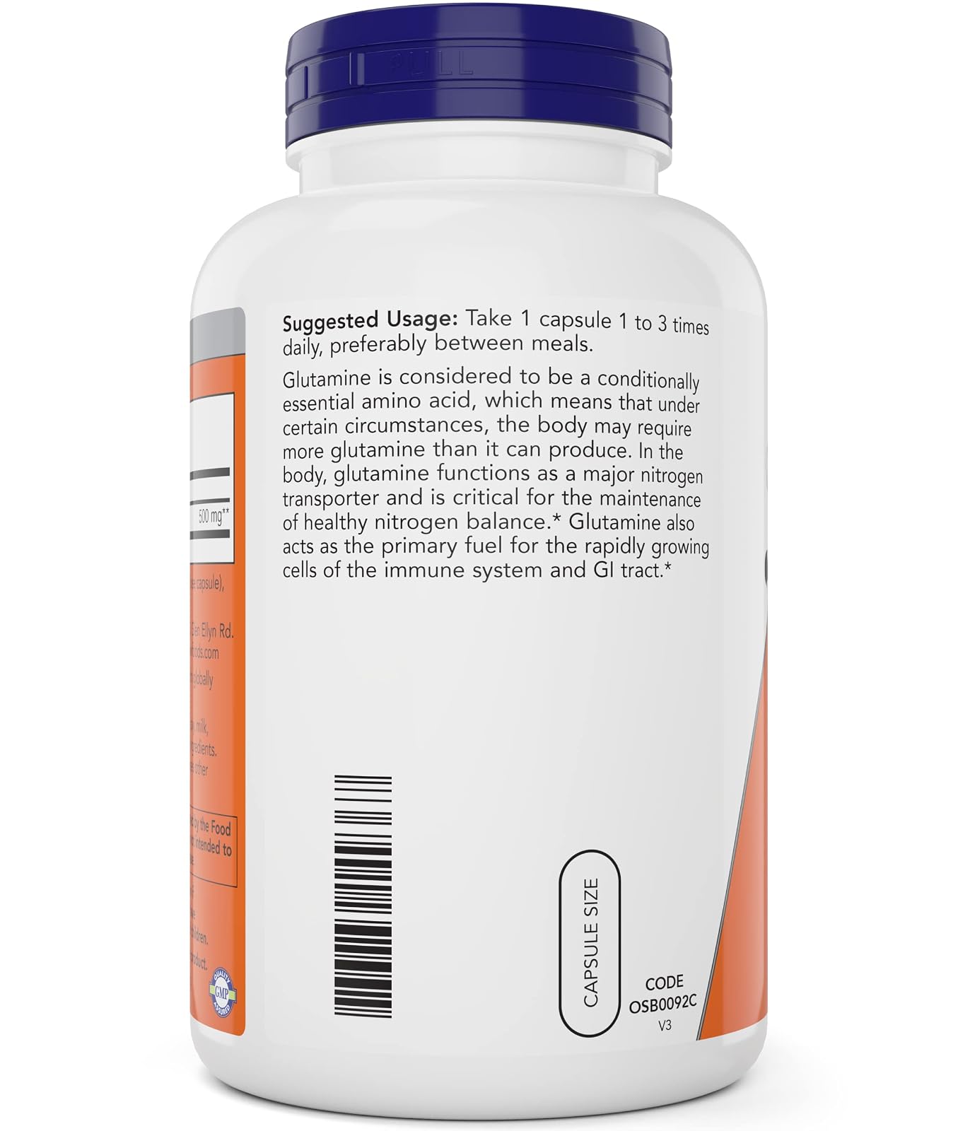 plant-based l-glutamine supplement