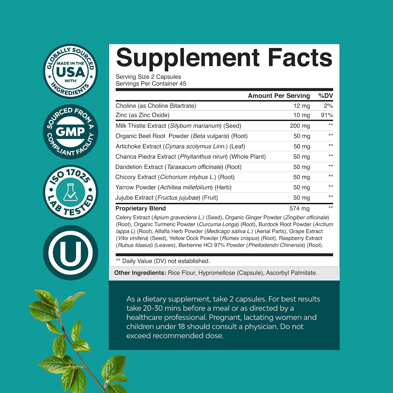 plant-based liver cleanse formula