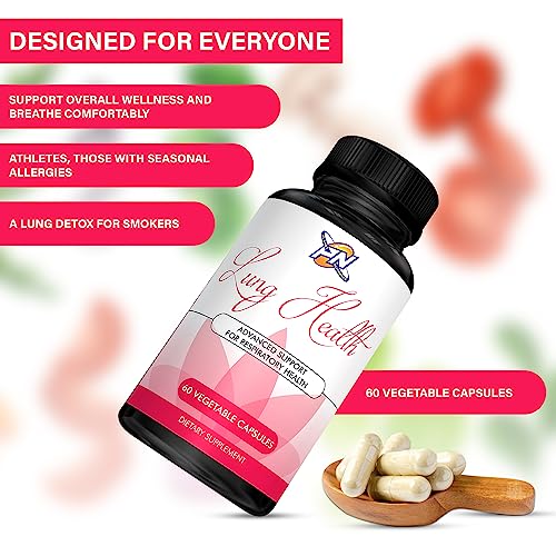 plant-based lung health supplement capsules