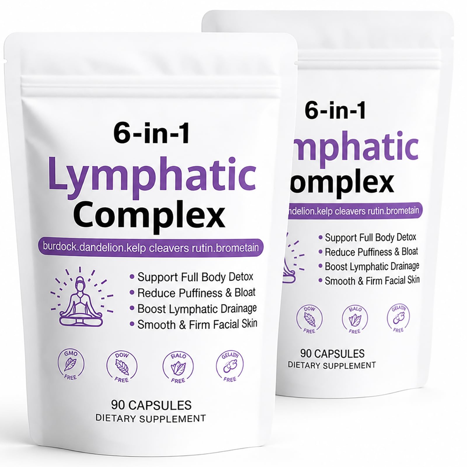 plant-based lymphatic complex capsules