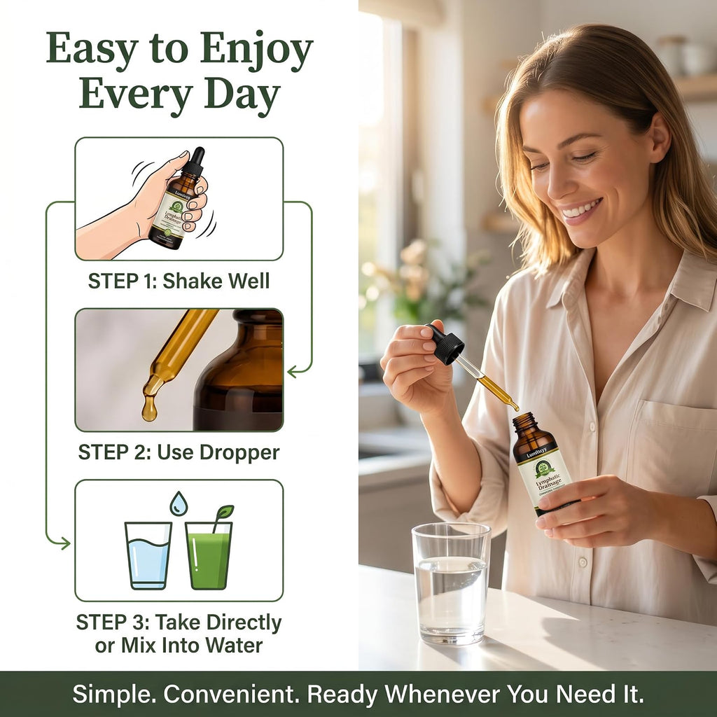 plant-based lymphatic health drops