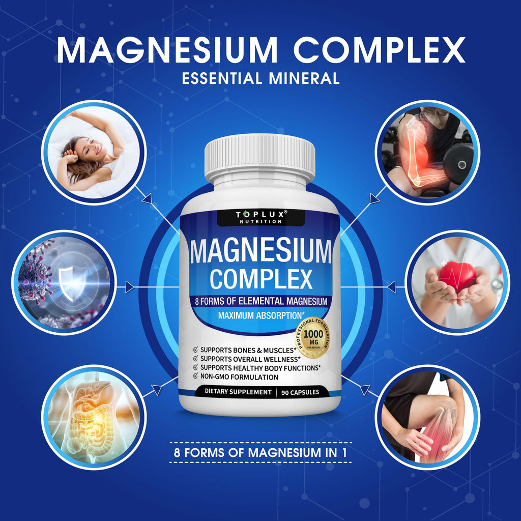 plant-based magnesium complex for wellness