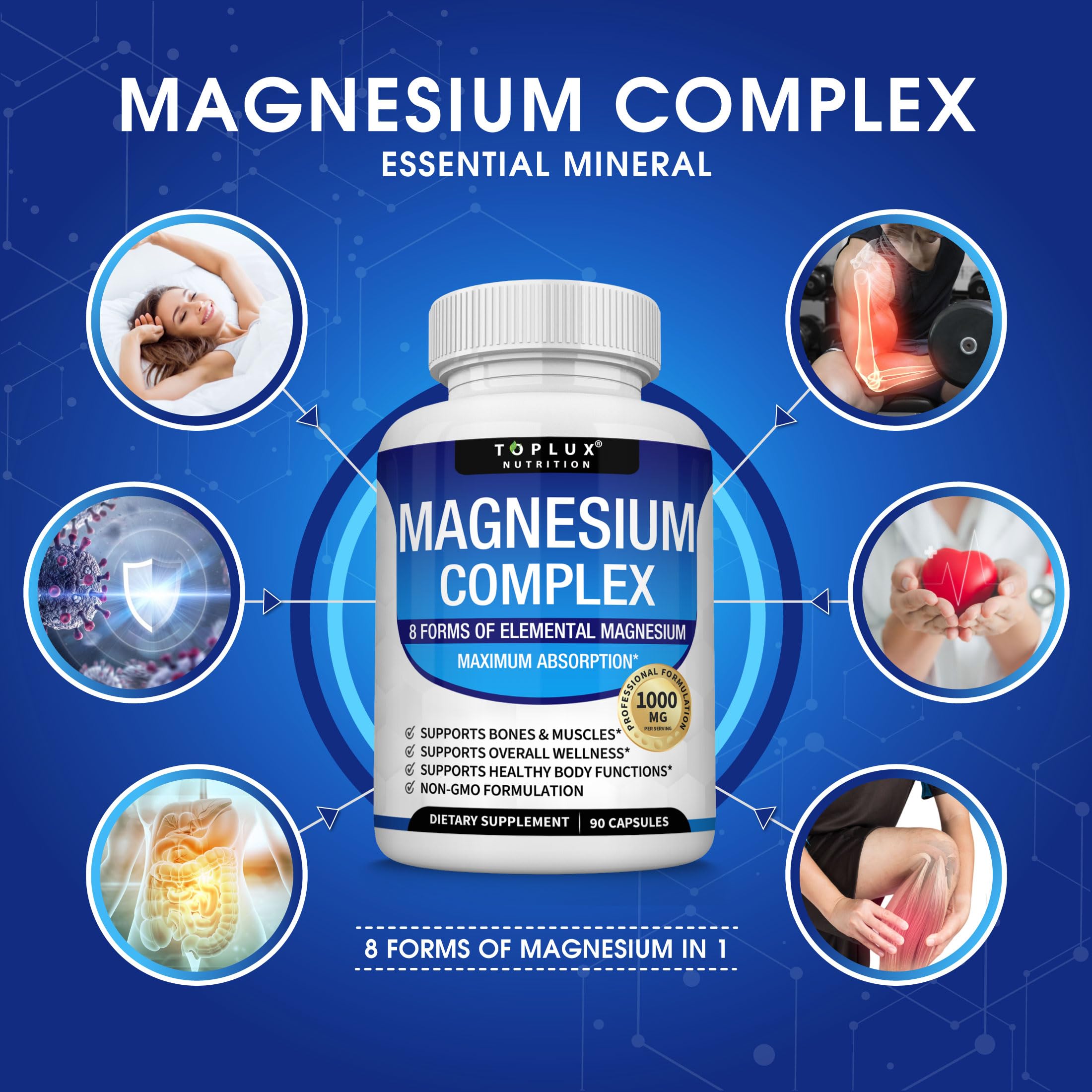plant-based magnesium complex for wellness