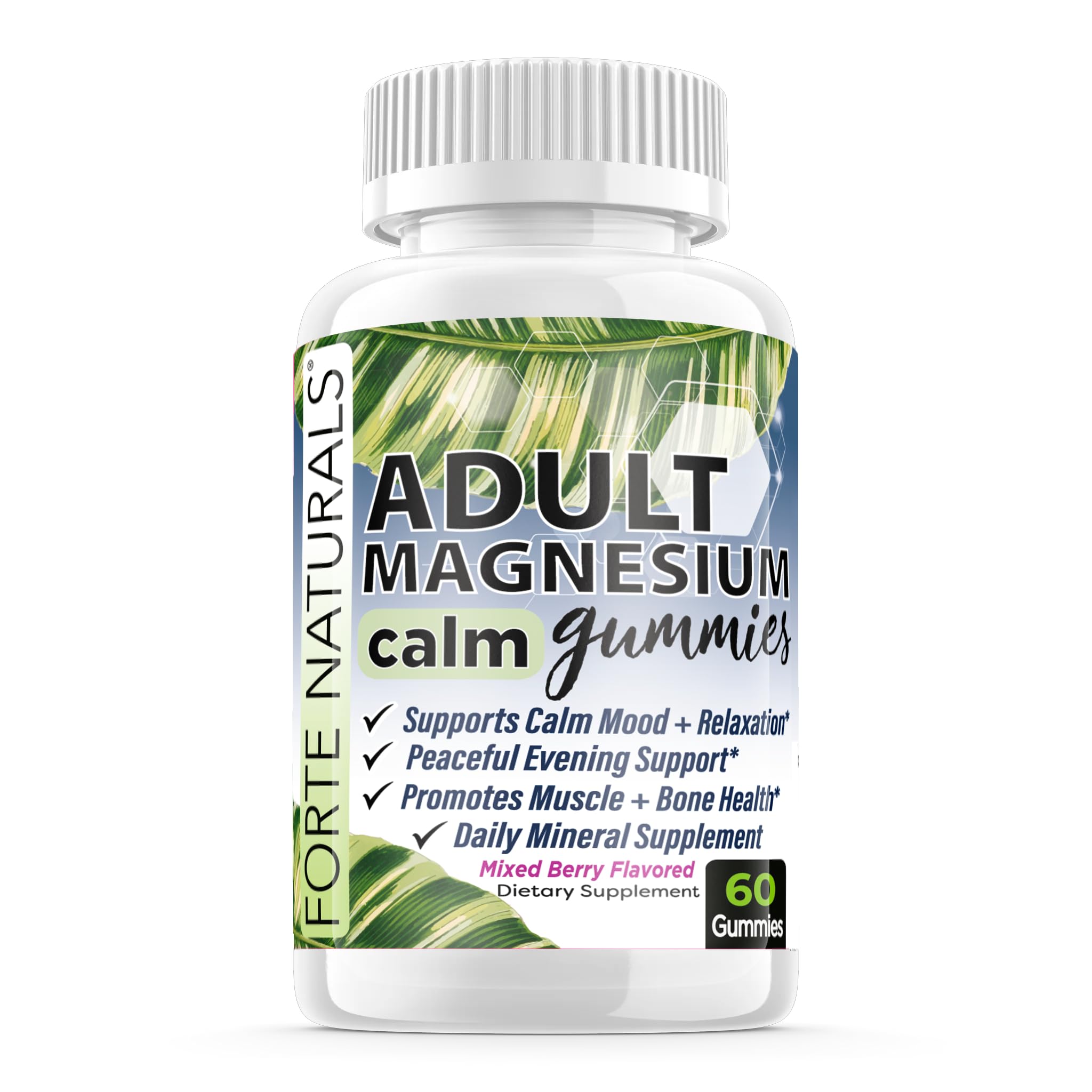 plant-based magnesium gummies for adults