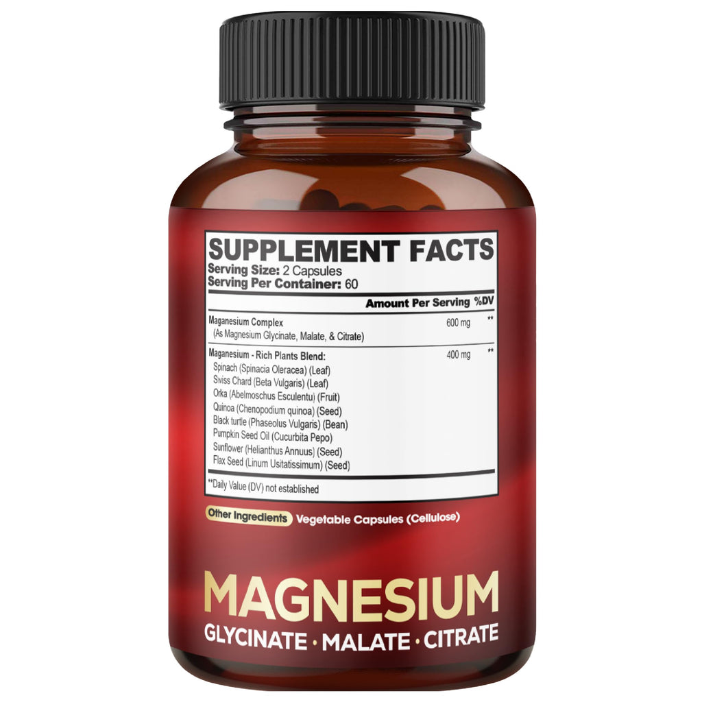 Plant-based magnesium with Swiss chard