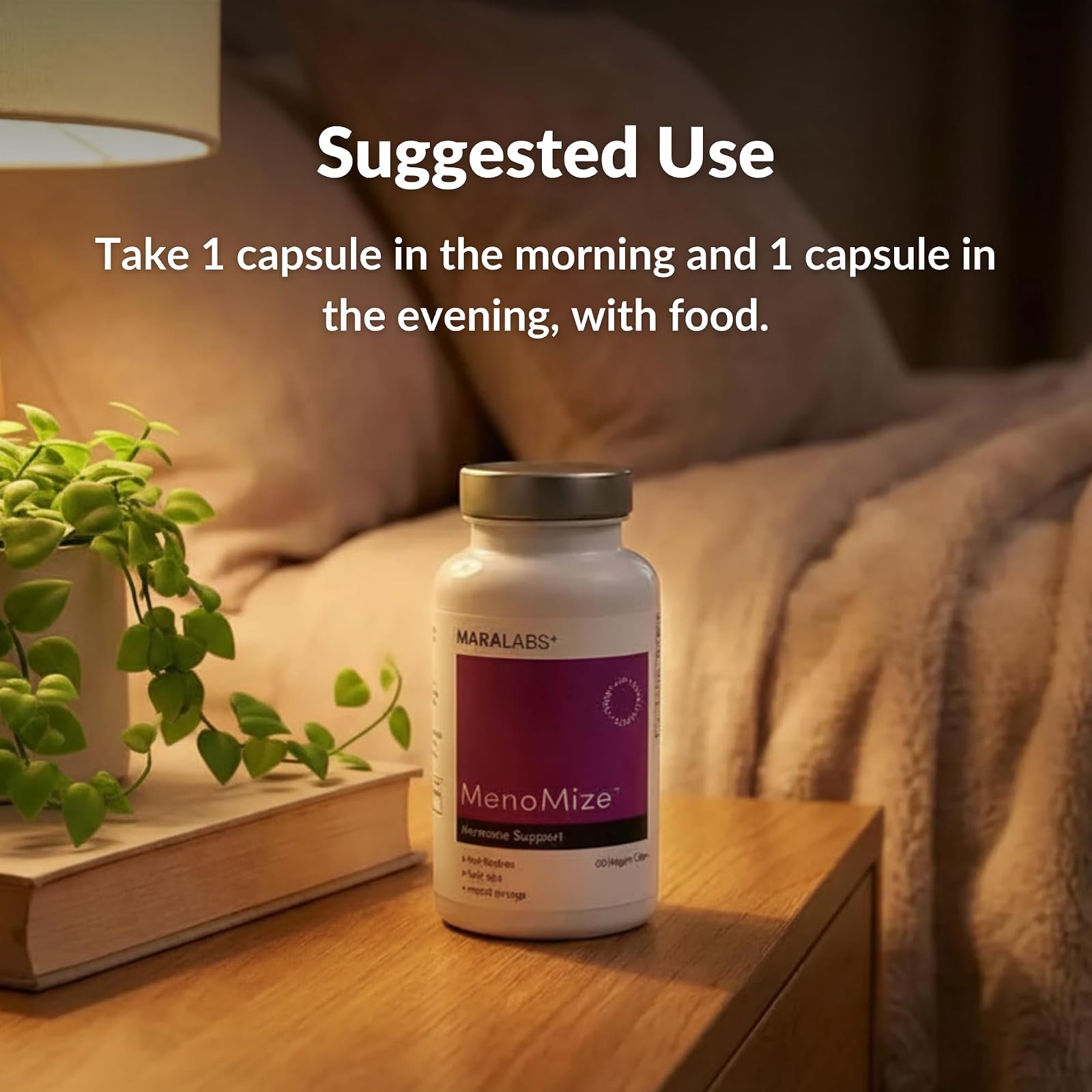 plant-based menopause relief capsules