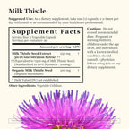 plant-based milk thistle for detox