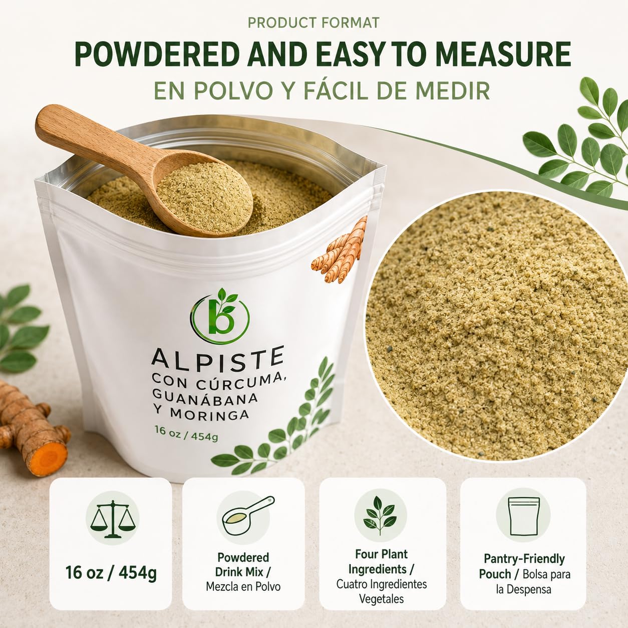 plant-based milk with soursop