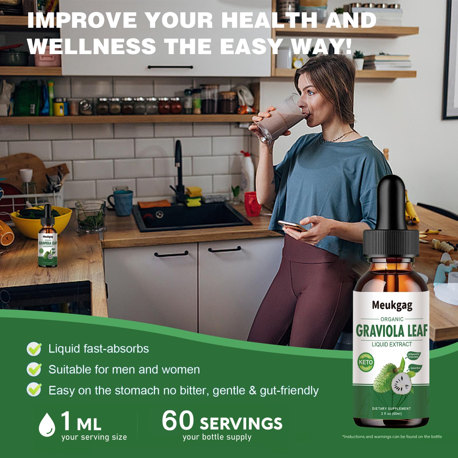 Plant-based mineral supplements liquid
