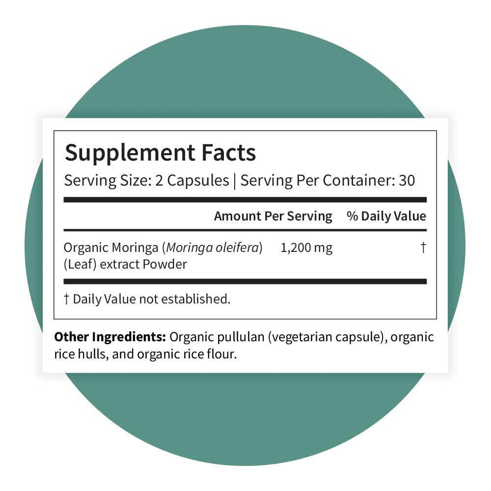 plant-based moringa for nutrition