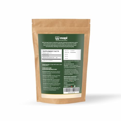plant-based moringa powder for energy